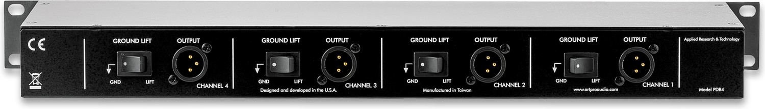 ART PDB4 4 csatornás passzív DI box | hangszerplaza.hu