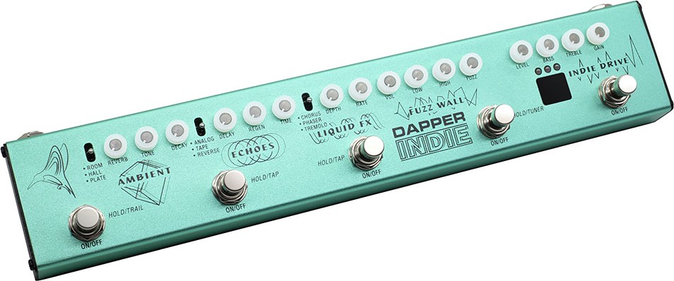 Valeton Dapper Indie kombinált effekt strip | hangszerplaza.hu