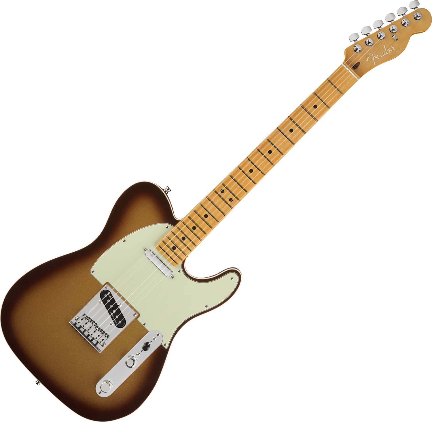 Fender American Ultra Telecaster MN Mocha Burst elektromos gitár ...