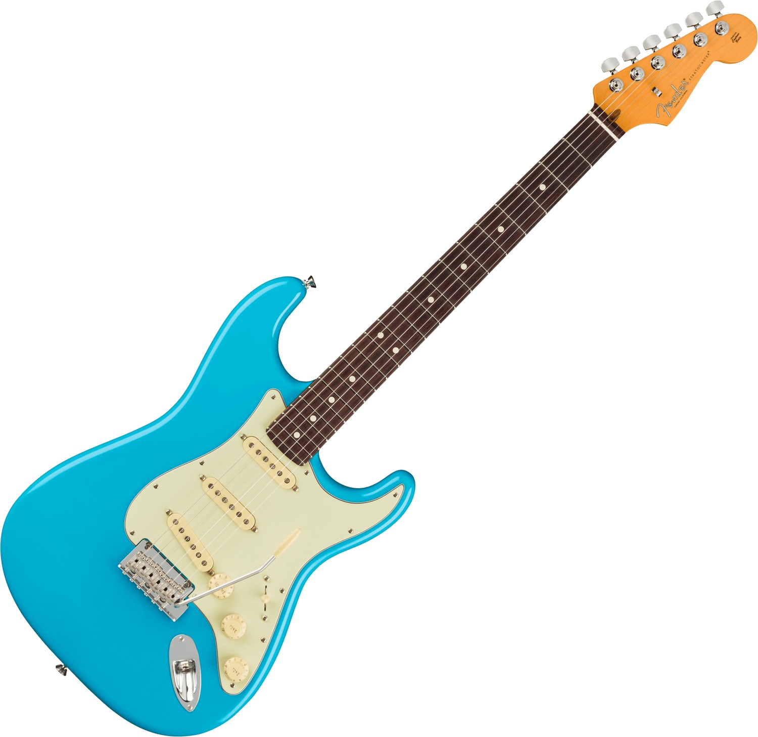 Fender American Professional II Stratocaster RW Miami Blue elektromos ...