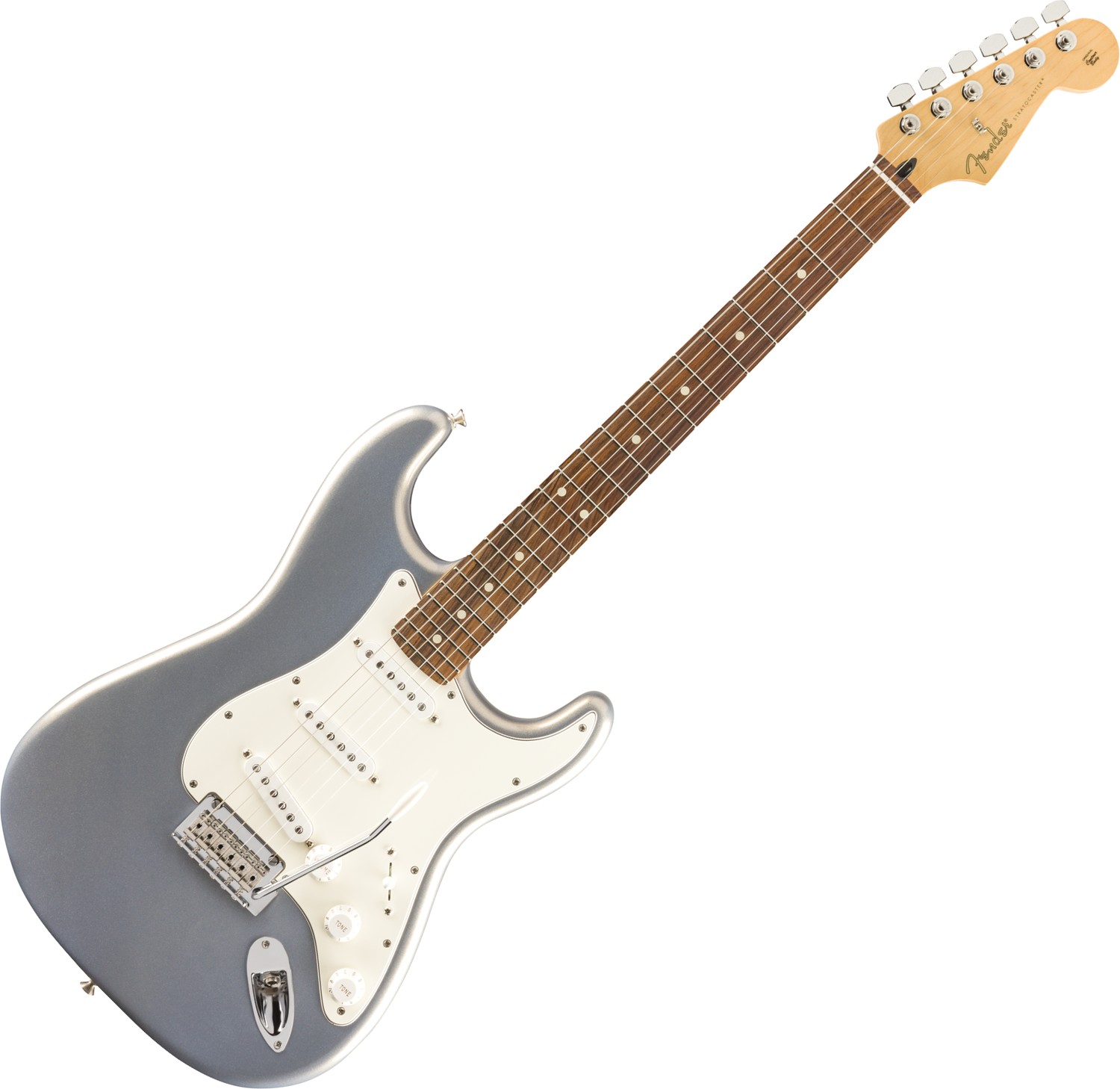Fender Player Stratocaster PF Silver elektromos gitár | hangszerplaza.hu