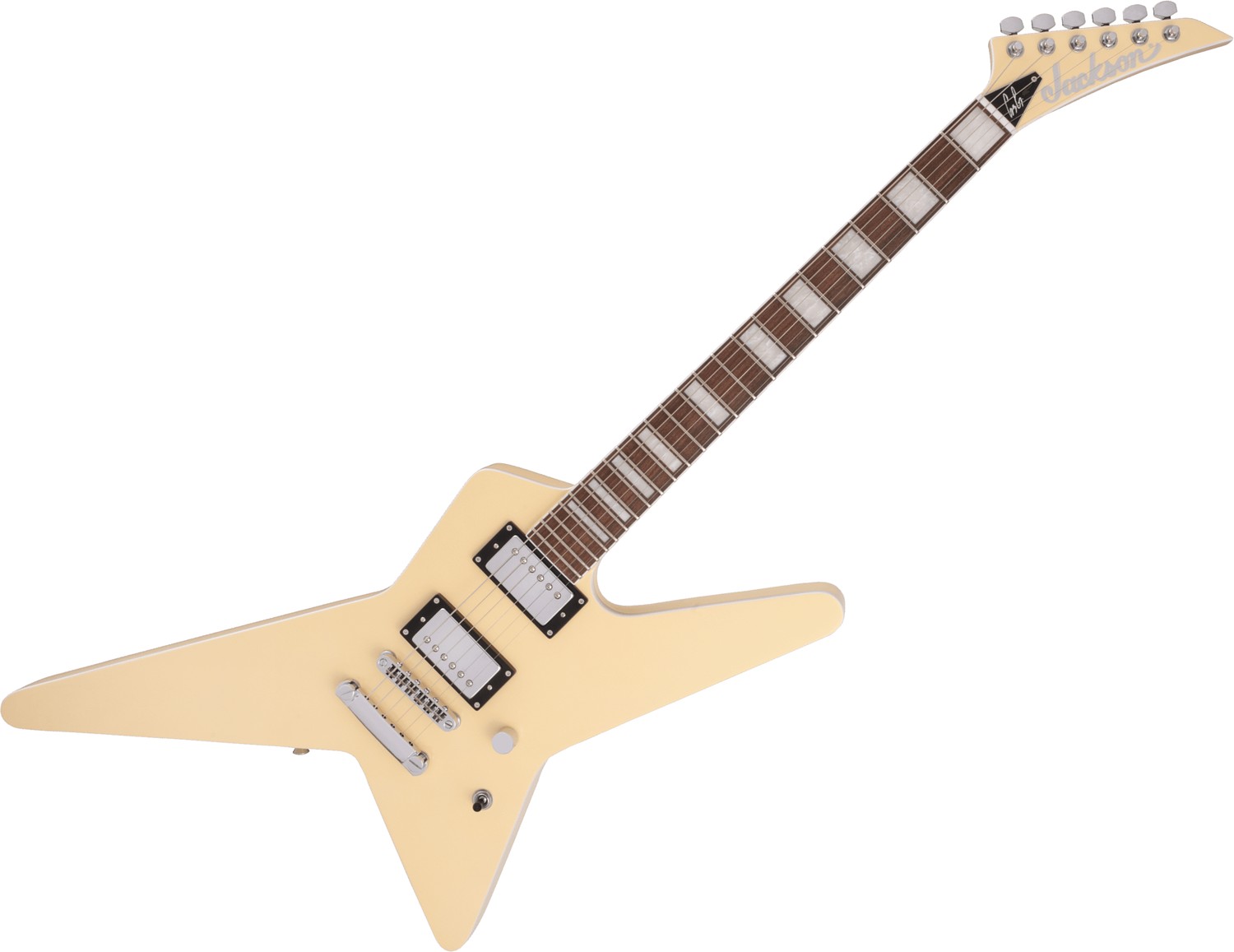 Jackson Pro Series Signature Gus G. Star PF Ivory elektromos gitár ...